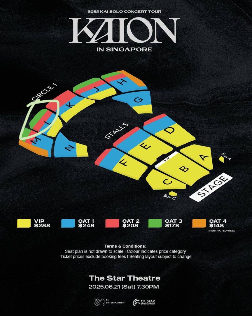 Kai KAION solo concert tour cat 3, Tickets & Vouchers, Event Tickets on ...