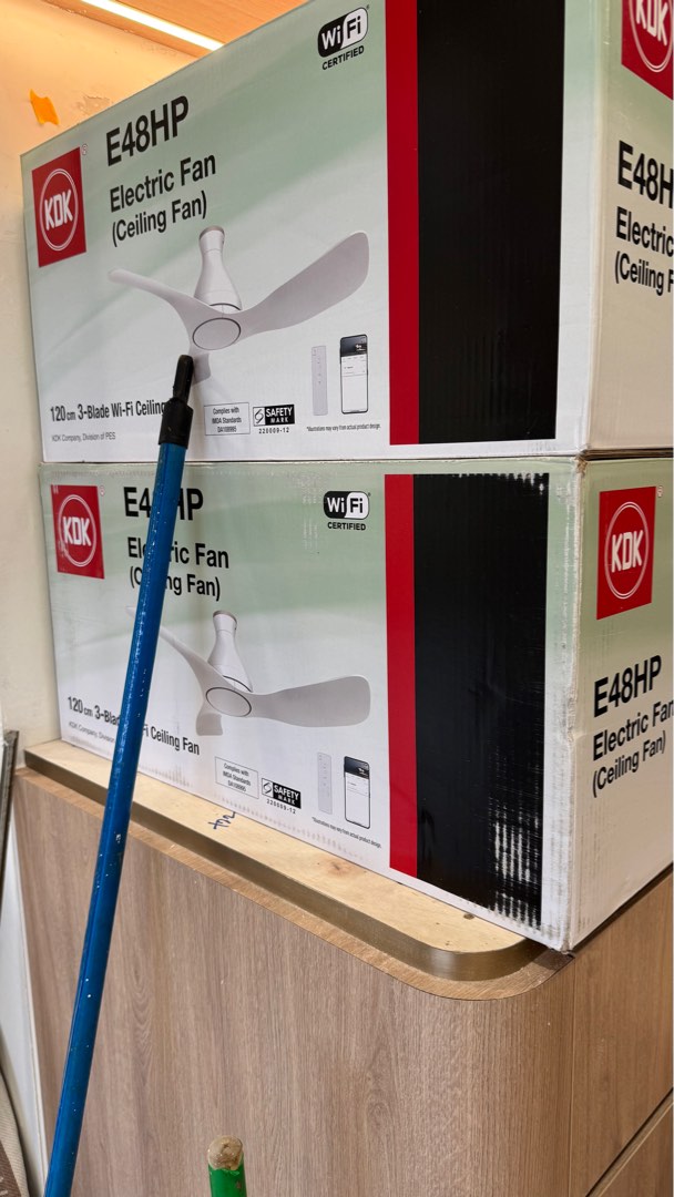 KDK Ceiling Fan E48HP, Furniture & Home Living, Lighting & Fans, Fans ...