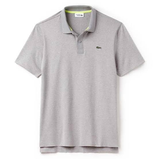 LACOSTE SPORT DRI FIT POLO SHIRT PLAIN EDGE, Men's Fashion, Tops & Sets ...