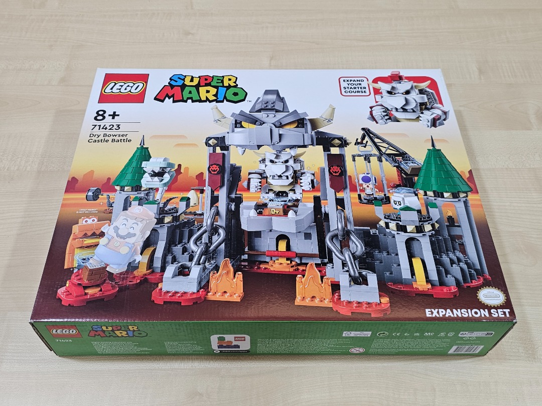 Lego Super Mario 71423 Dry Bowser Castle Battle, Hobbies & Toys, Toys ...