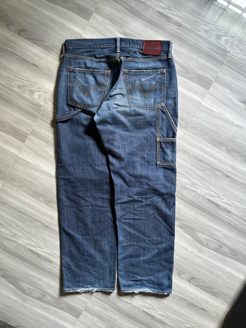 LEVIS CARPENTER BAGGY PANTS, Men's Fashion, Bottoms, Jeans on Carousell
