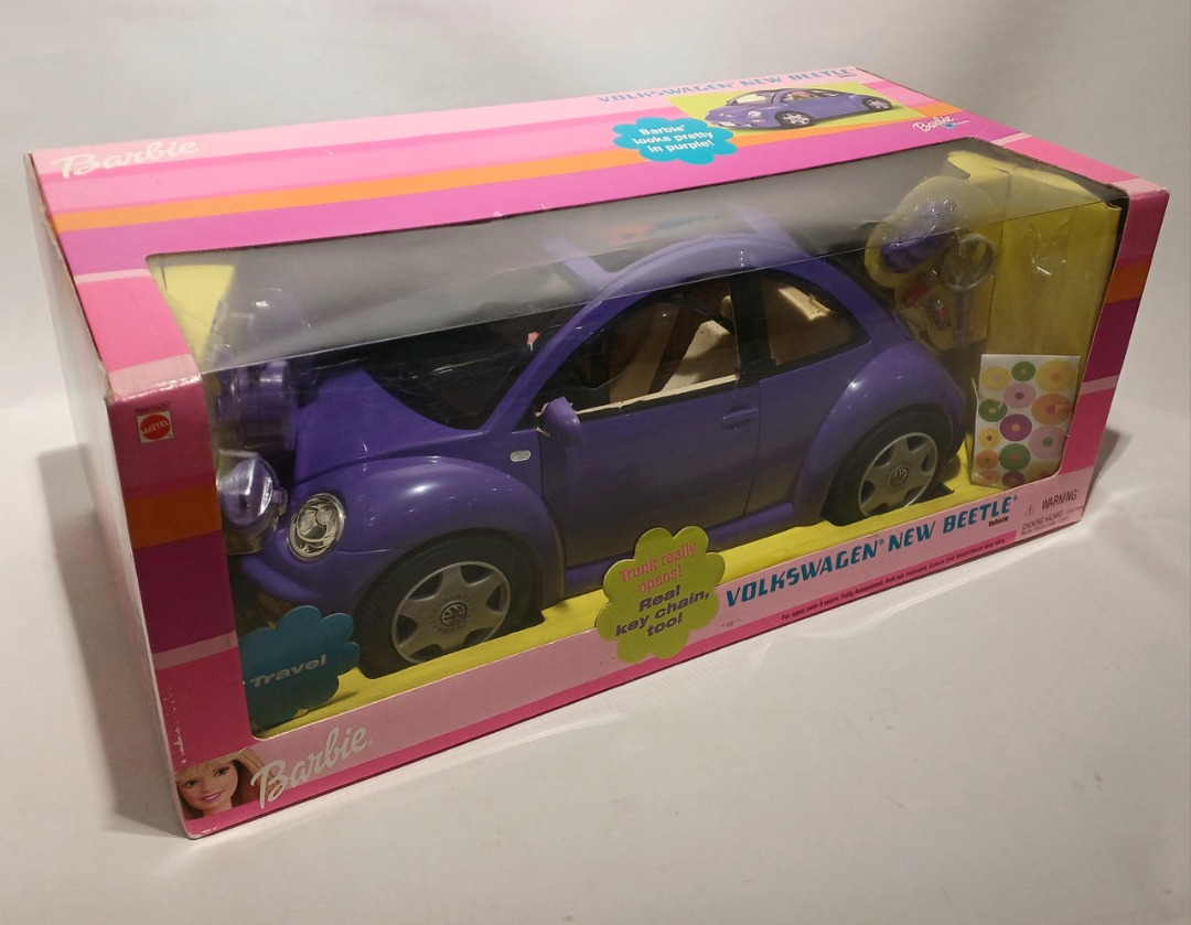 MATTEL Volkswagen Beetle Barbie Car NRFB RARE, Hobbies & Toys, Toys ...