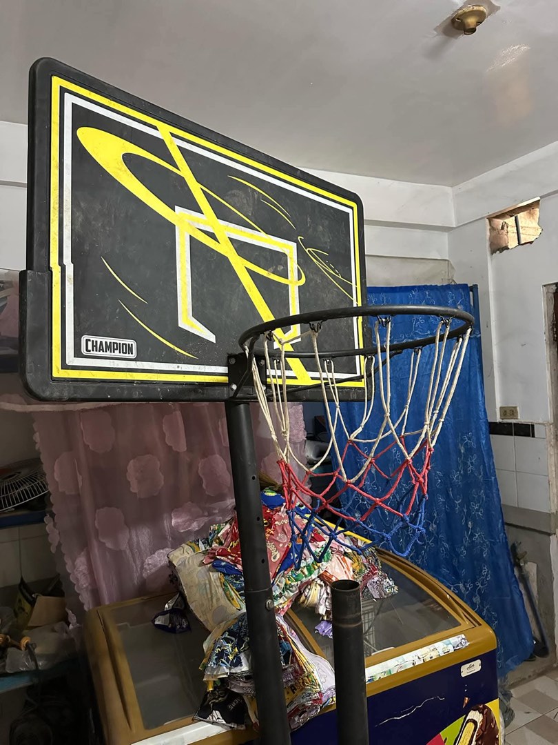 Outdoor Metal Basketball Ring Set, Sports Equipment, Sports & Games ...