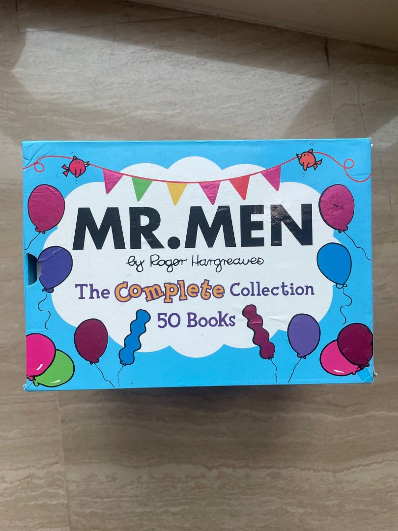 Mr Men: The Complete Collection Box Set (50 Books + 2 CD), Hobbies ...