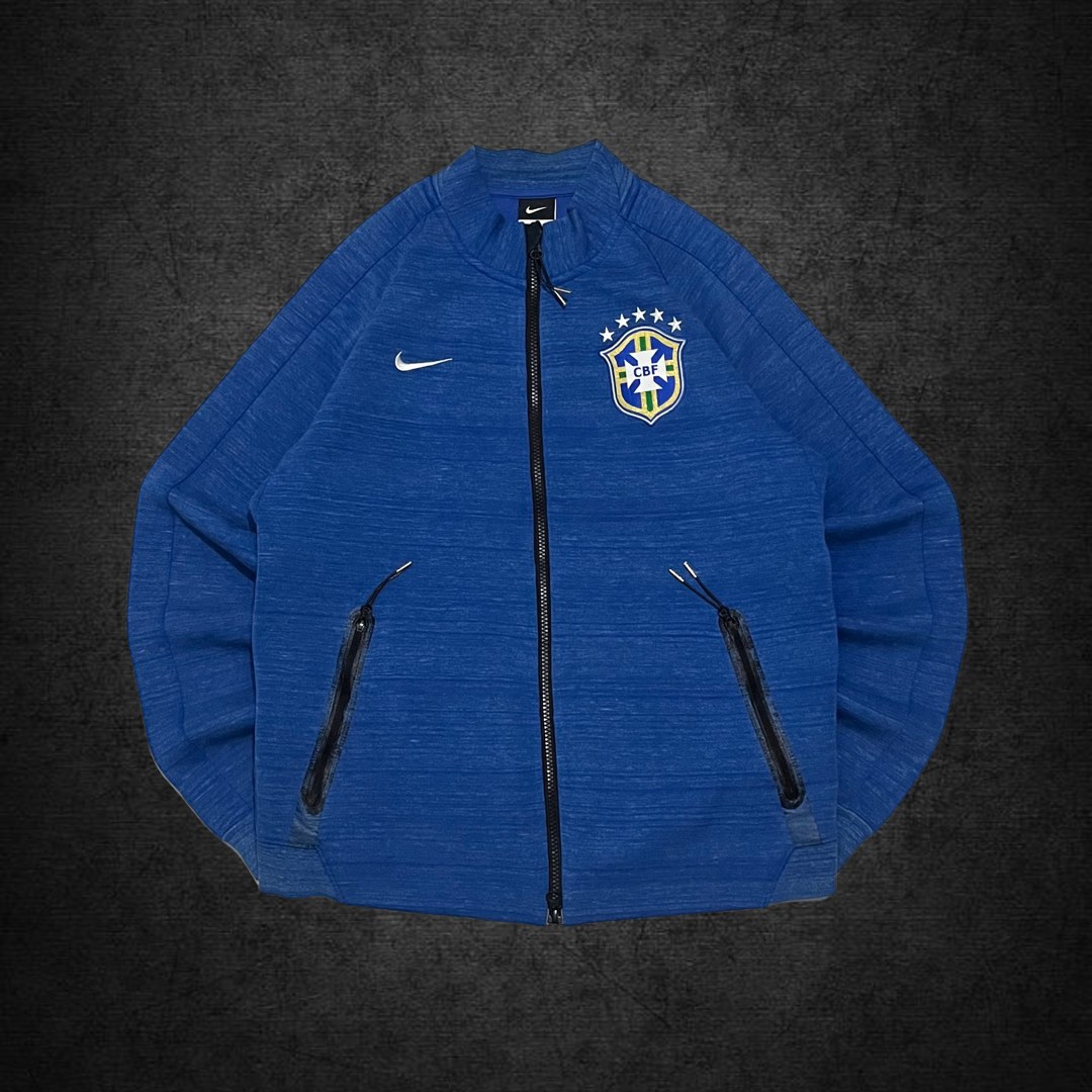 Nike Brasil Track-Jacket, Men's Fashion, Coats, Jackets and Outerwear ...