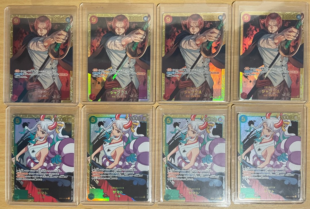 OP01 SEC PlaySet Shanks & Yamato, Hobbies & Toys, Memorabilia ...