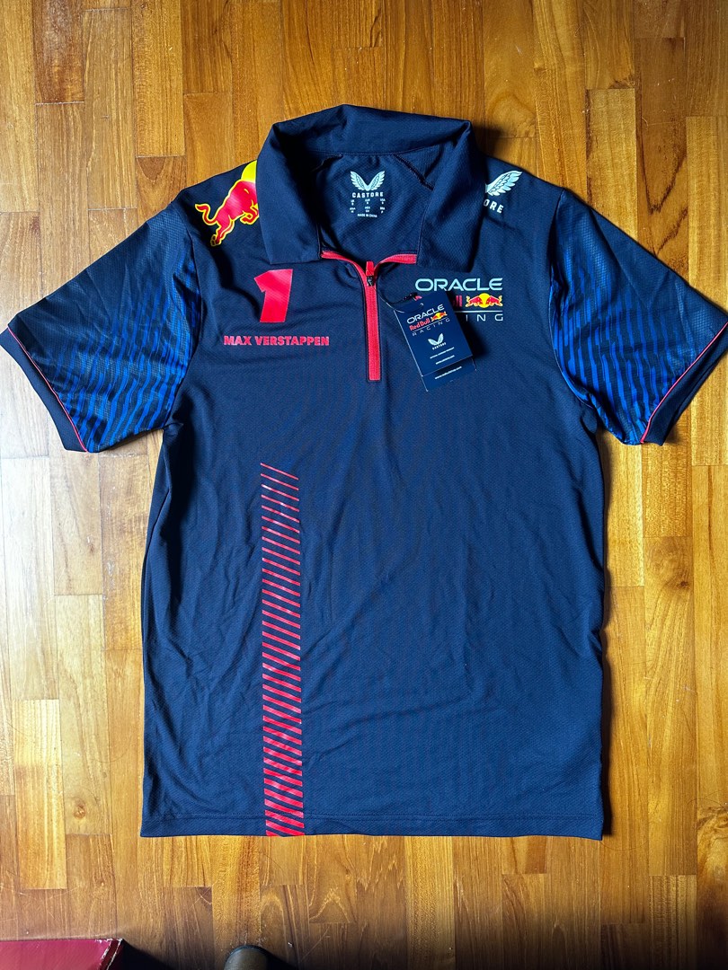 Oracle Redbull Racing Polo Shirt Driver Edition, Men's Fashion, Tops ...