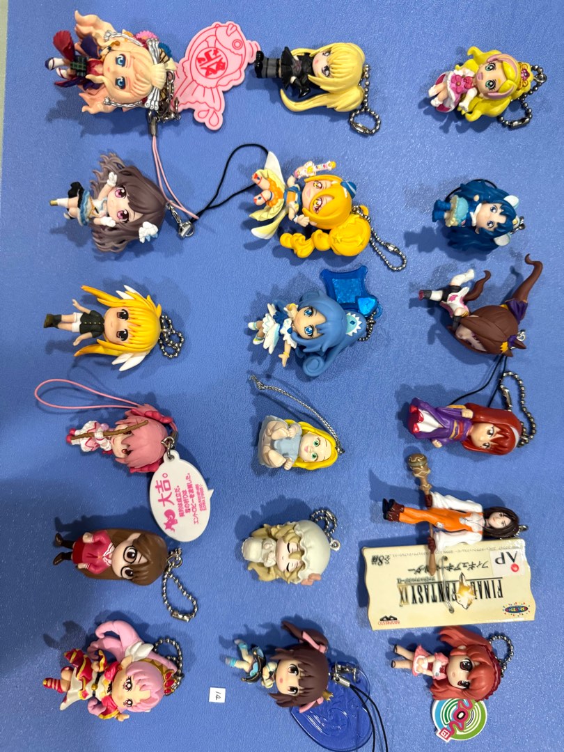 Original Anime hard toy keychain, Hobbies & Toys, Toys & Games on Carousell