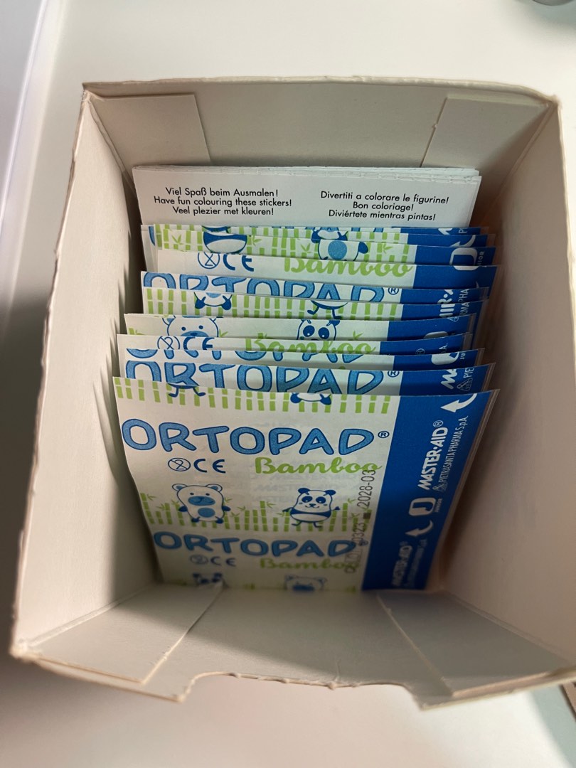 Ortopad Orthoptic Eye Patch for Lazy Eye 207D, Health & Nutrition ...