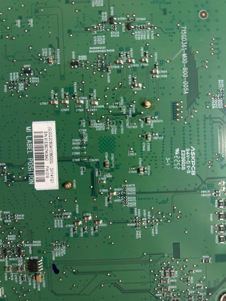 PCB main board for MSI Optix 3CA9 27" Curved 1920x1080 HDMI DP 165Hz ...