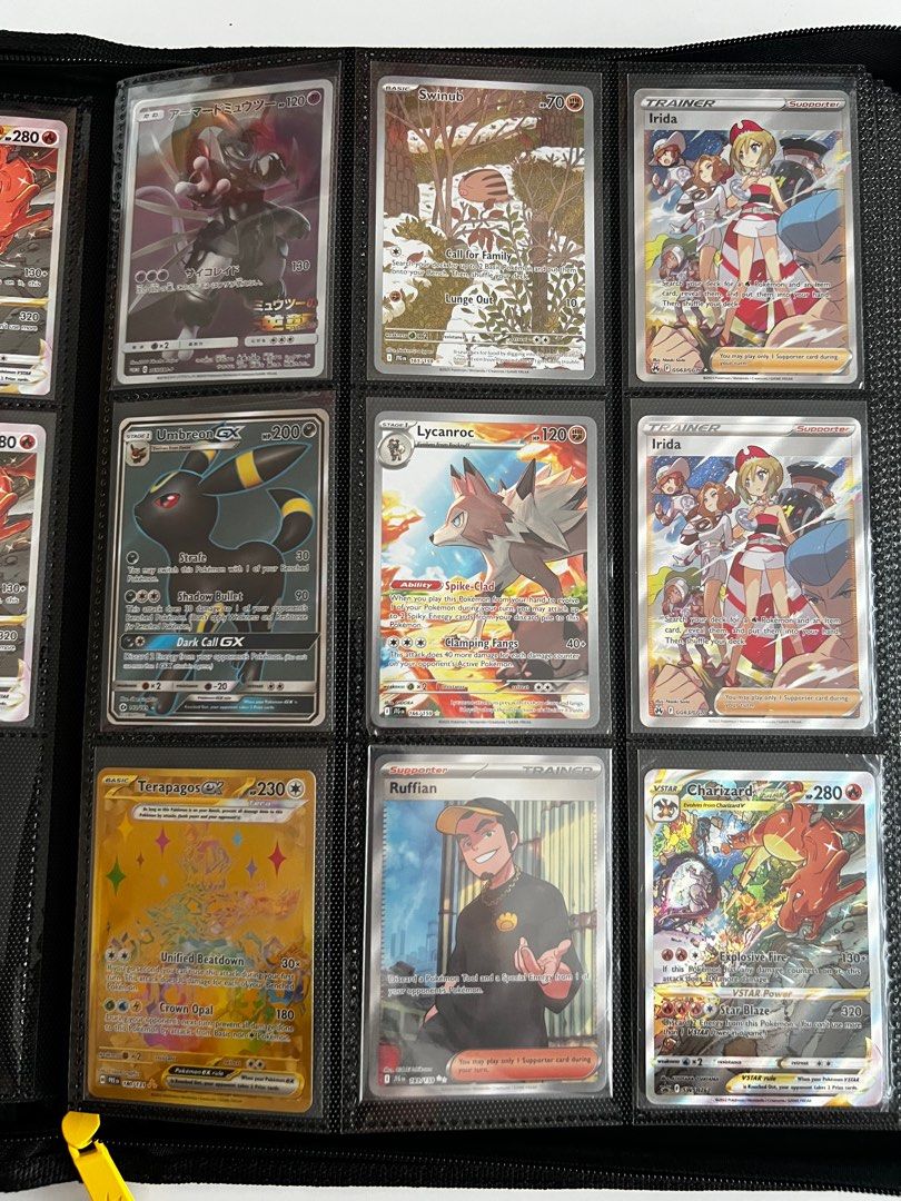 Pokemon Charizard UPC Promo, Umbreon, Irida, 151 ex, Hobbies & Toys ...