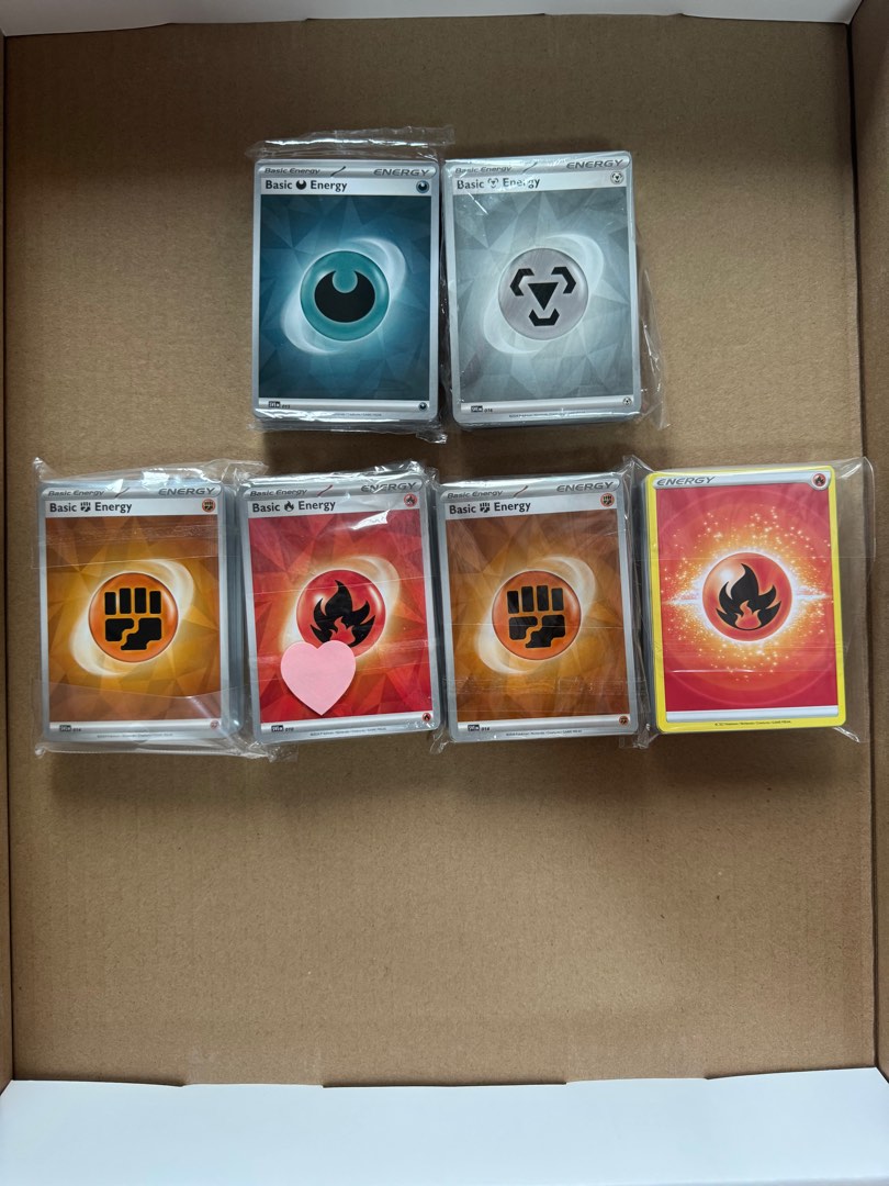 Pokemon Energy Packs, Hobbies & Toys, Toys & Games on Carousell