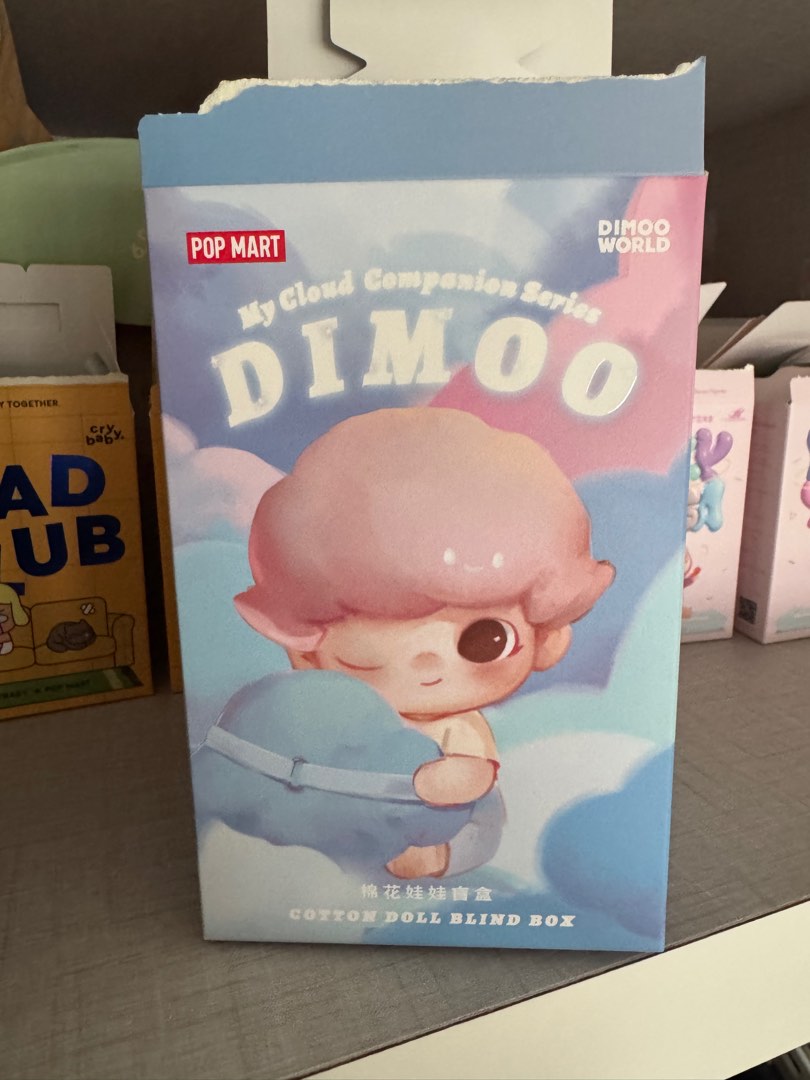 Popmart dimoo my cloud companion series, Hobbies & Toys, Toys & Games ...