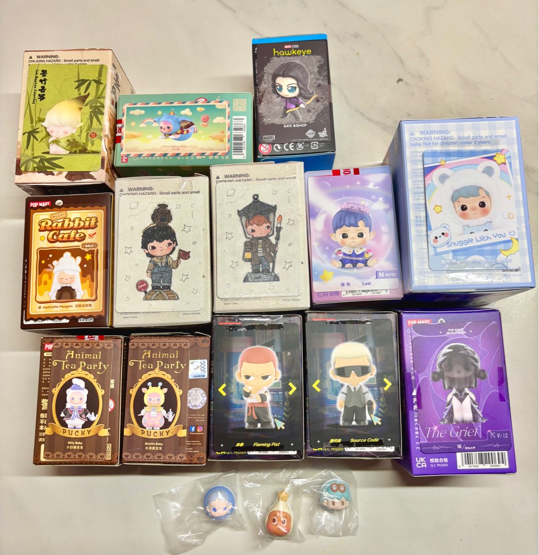 PopMart SkullPanda, Pucky, Dimoo, Kubo, Hirono, Hacipupu Clearance sale ...