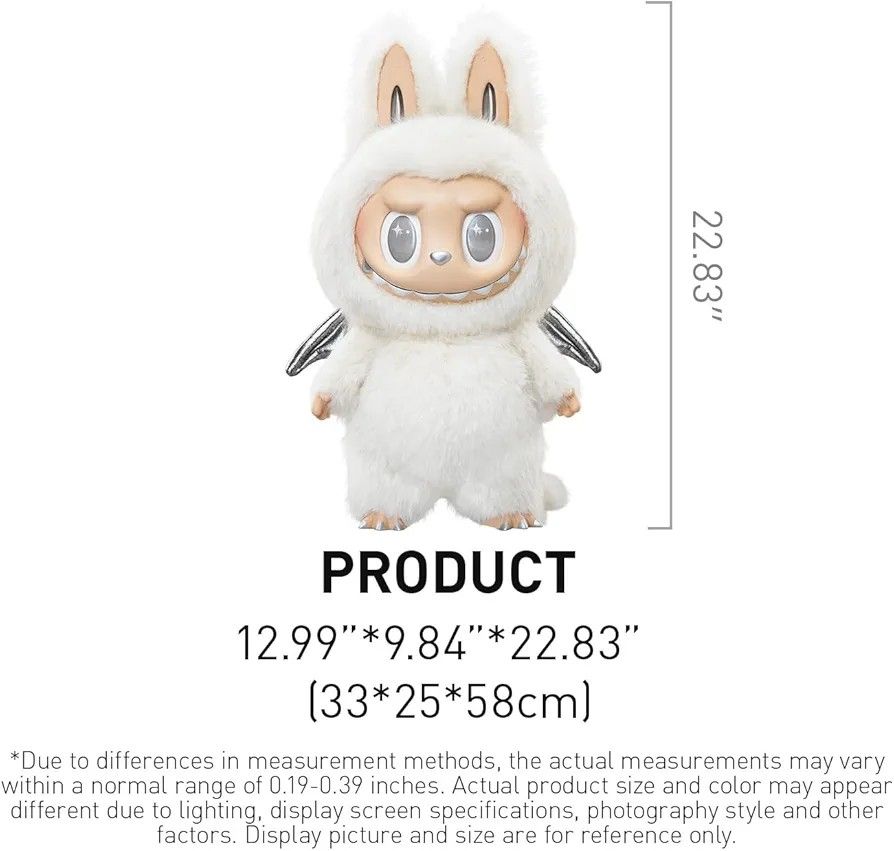 Popmart THE MONSTERS - ANGEL IN CLOUDS Vinyl Face Doll, Hobbies & Toys ...