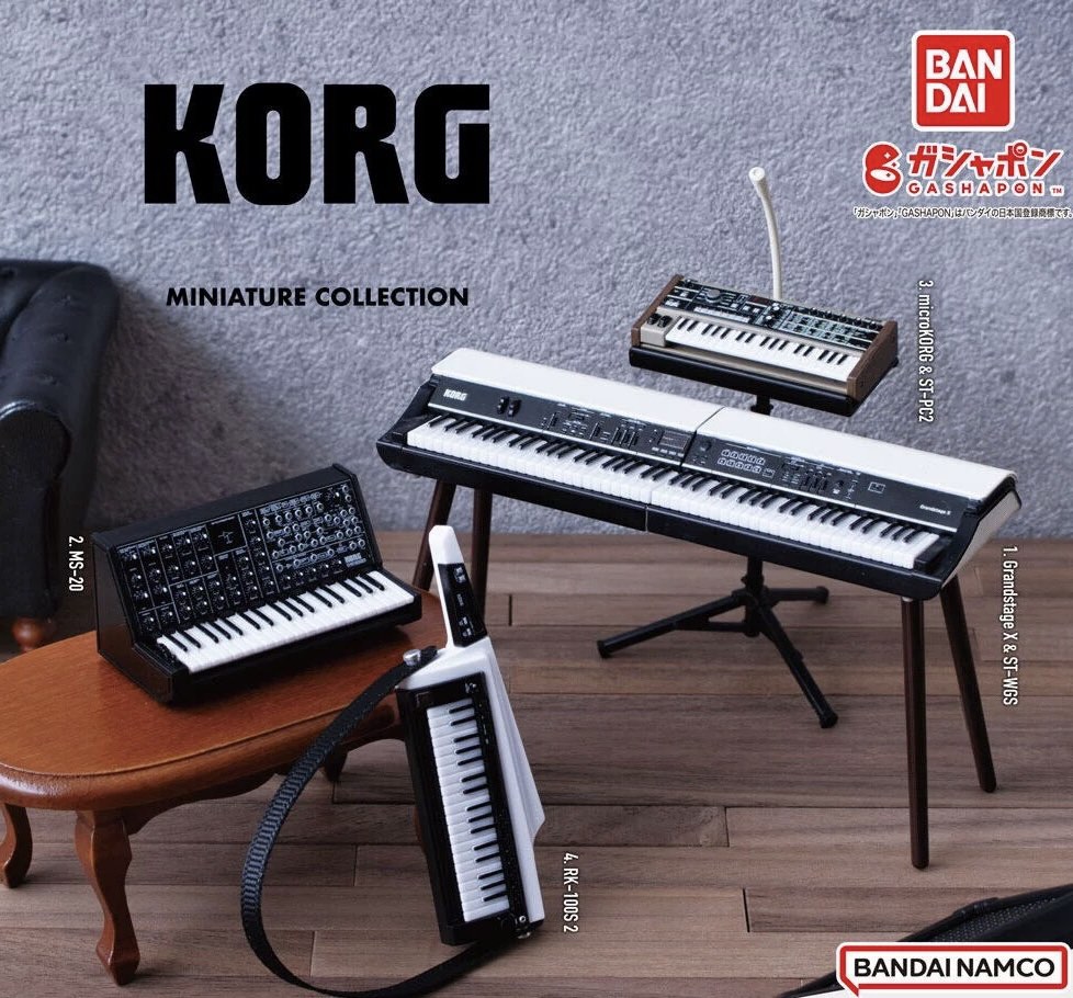 Pre Order: Korg Miniature Collection, Hobbies & Toys, Music & Media ...
