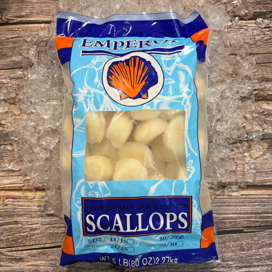 Premium Sea Canadian Jumbo Scallops (2.27kg), Food & Drinks, Chilled ...