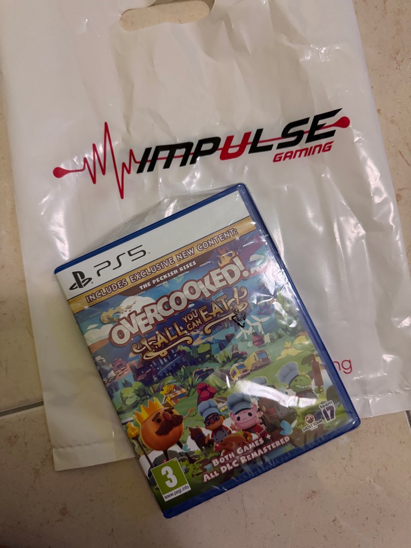 PS5 Overcooked All You Can Eat, Video Gaming, Video Games, PlayStation ...