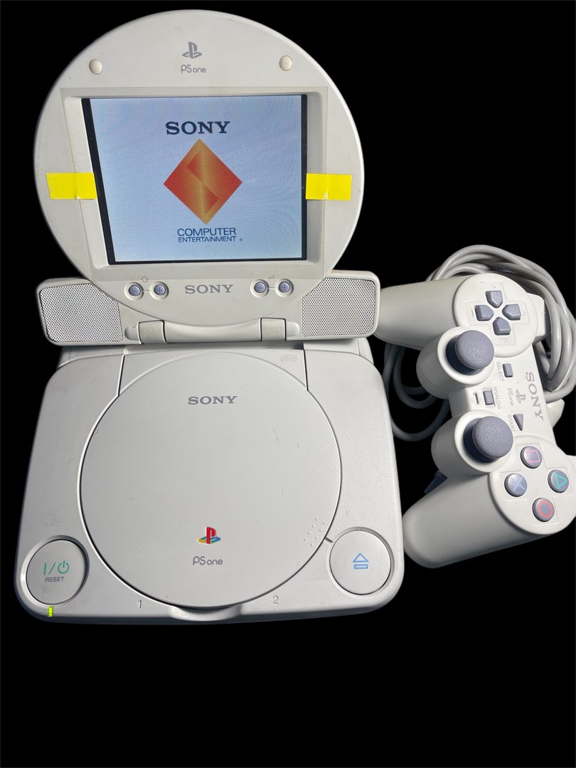 PS One with LCD (Rare), Video Gaming, Video Game Consoles, PlayStation ...