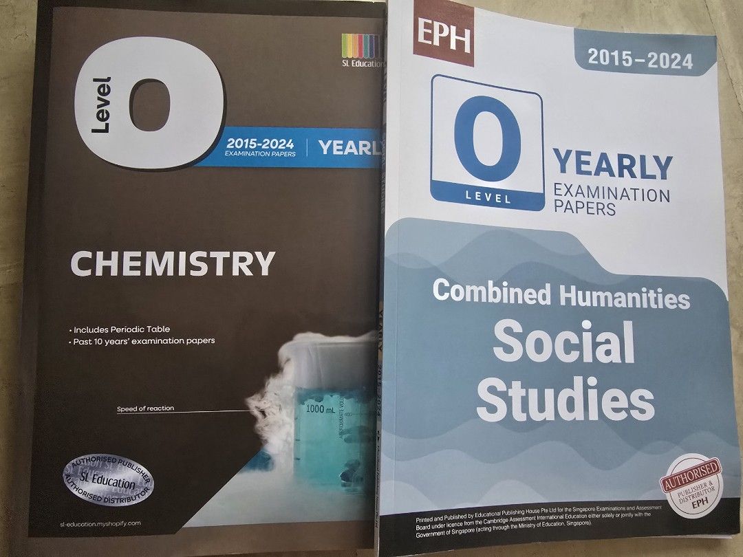 Pure chemistry+Social Studies Yearly TYS 2015-2024, Hobbies & Toys ...