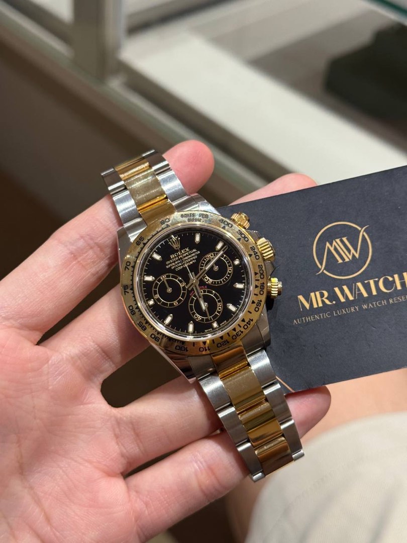 Rolex Daytona 116503 Black Dial 40mm NOS 2021 Full Set, Luxury, Watches ...