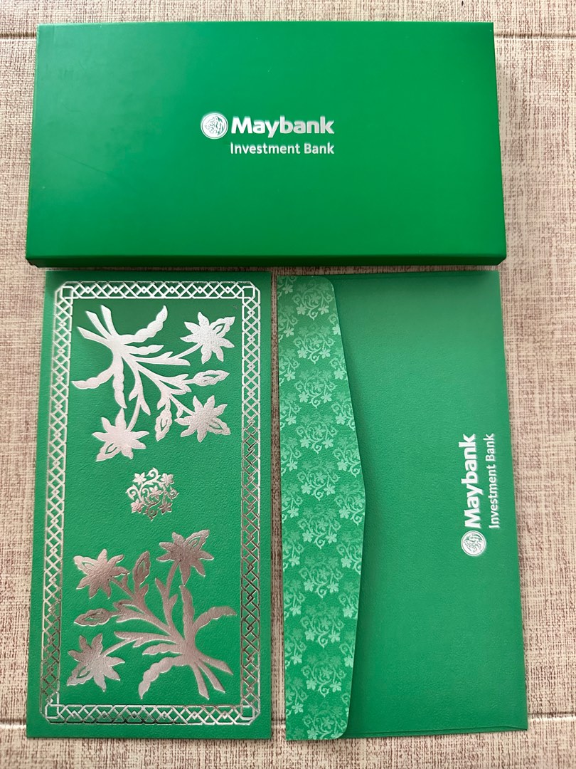 Sampul Duit Raya - Maybank Investment Premium 2025 (1 box), Hobbies ...