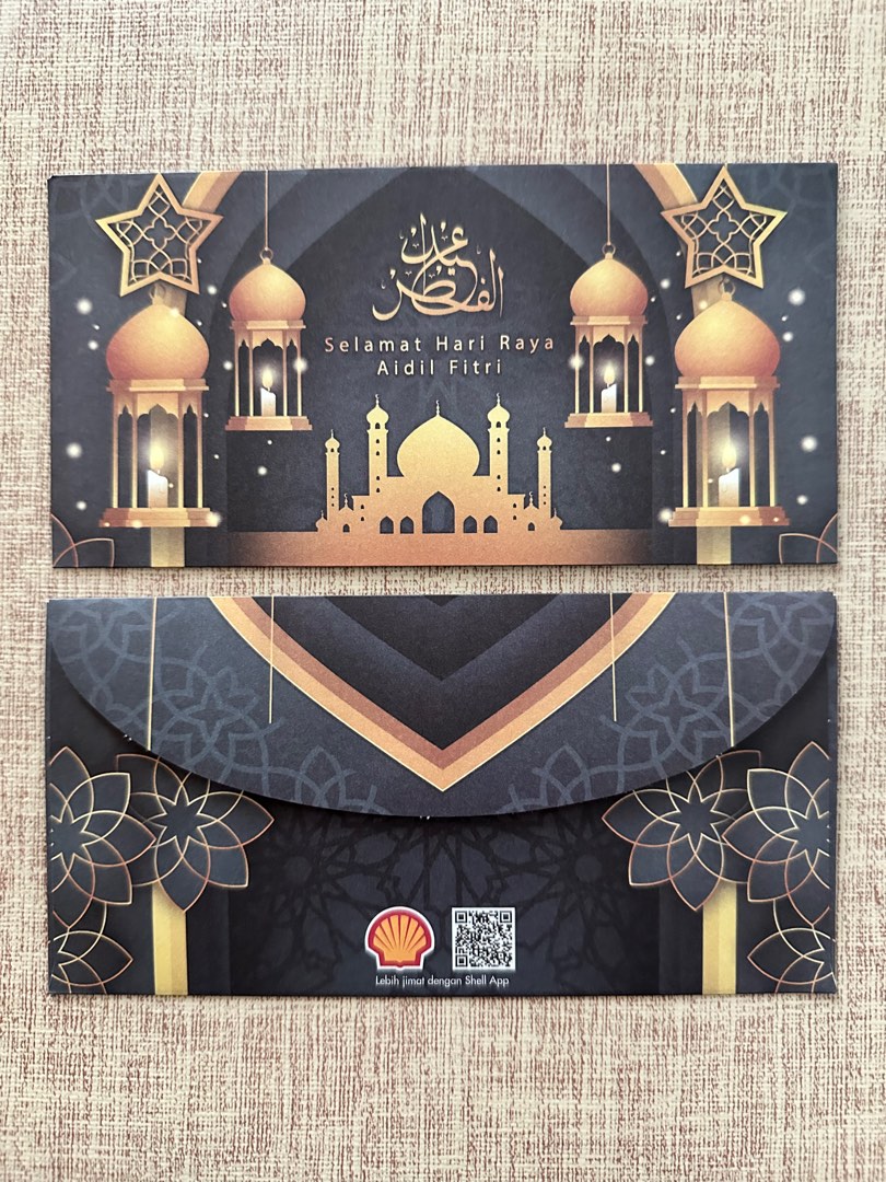 Sampul Duit Raya - Shell 2025 (1 pack), Hobbies & Toys, Stationery ...