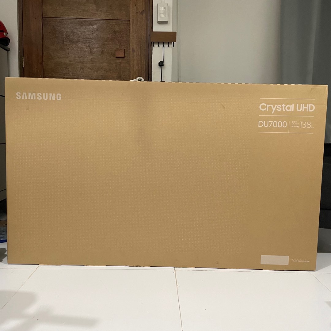 Samsung 55" Crystal UHD DU7000 4K Smart TV UA55DU7000GXXP (2024), TV ...