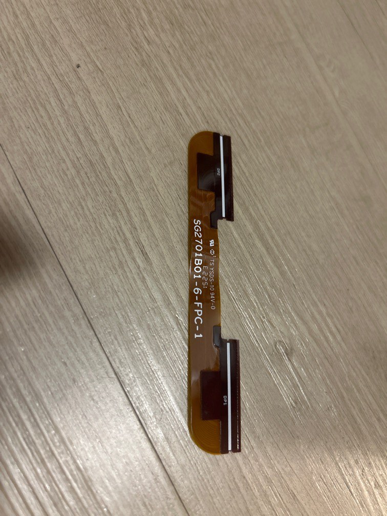 SCEPTRE C275B MONITOR PANEL CABLE CONNECTOR SG2701B01-6-FPC-1 ...