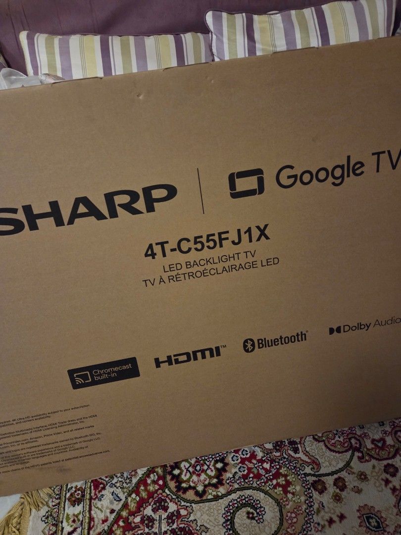 Urgent to Let Go nak pakai duit Sharp 55" Led Lcd Tv 4TC55FJ1X (4K UHD ...