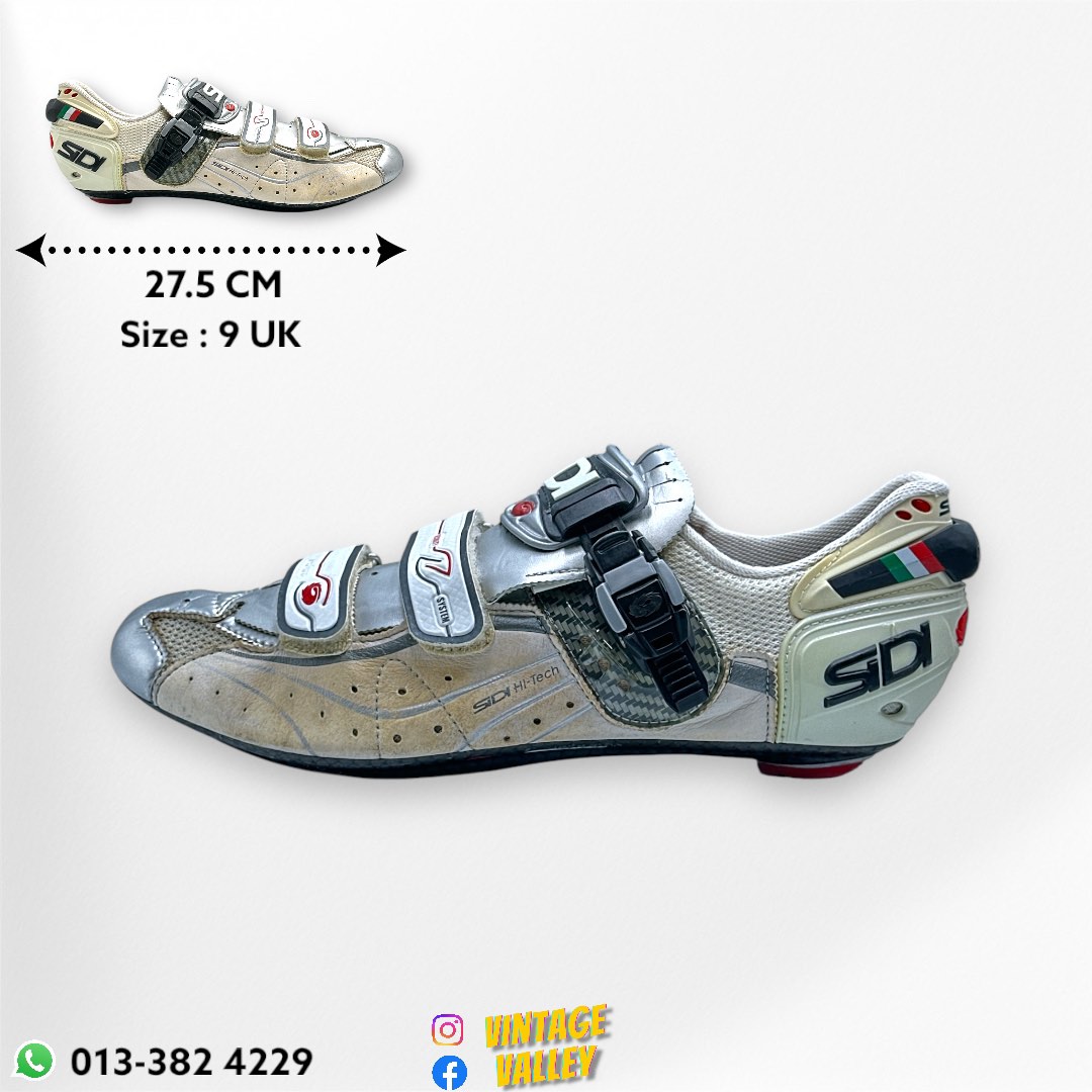 SIDI GENIUS CARBON RB CLEAT SHOE, Sports Equipment, Bicycles & Parts ...
