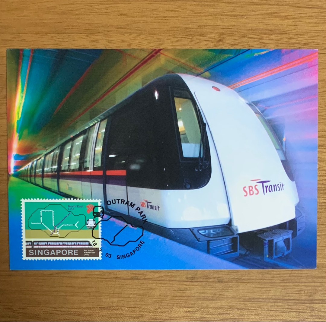 Singapore 2003 MRT train launch of North East Line service - thematic ...