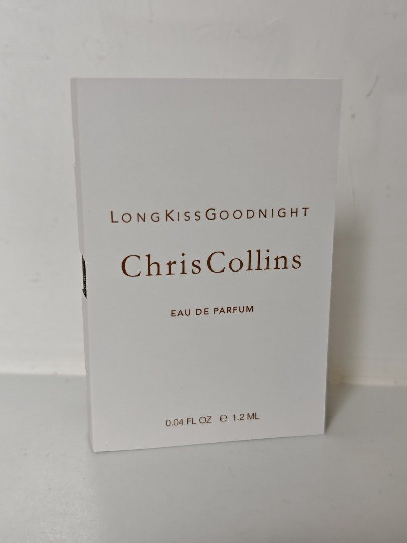 WORLD OF CHRIS COLLINS Long Kiss Goodnight Eau De Parfum perfume 1.2ml ...
