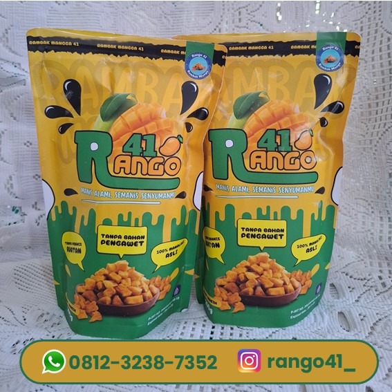 Snack Rambak Mangga Premium 1 kg: Camilan Lezat Khas yang Beda ...