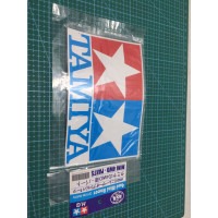 Sticker Stiker Tamiya Merah Biru Terang 15cm x 10cm Made In Japan ...