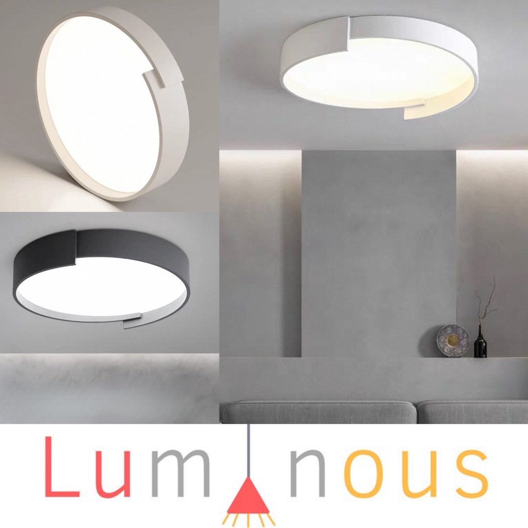 Swirl Led Ceiling Light, Furniture & Home Living, Lighting & Fans ...