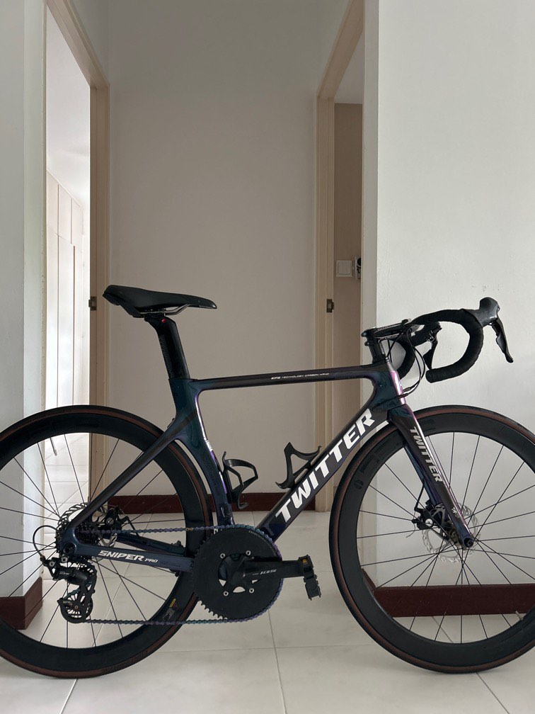 Twitter carbon road bike, Sports Equipment, Bicycles & Parts, Bicycles ...