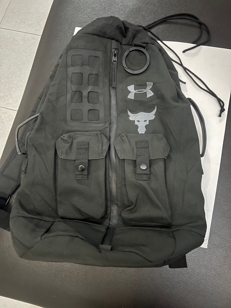 UNDER ARMOUR PROJECT ROCK BOX DUFFLE BACK PACK. About 26L, Men's ...