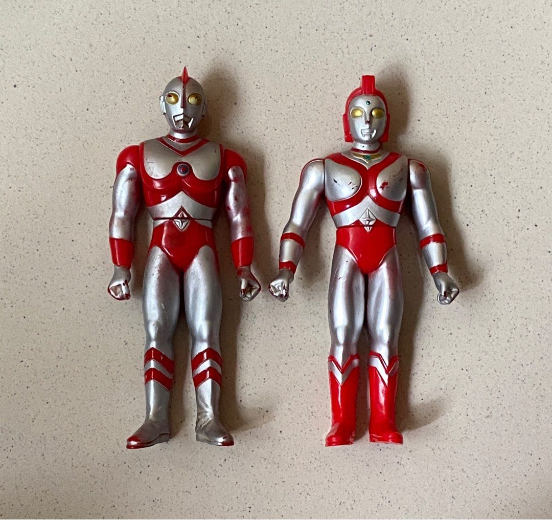 Vintage 1988 Ultra Hero Series Ultraman 80 & Yullian Action Figure Set ...