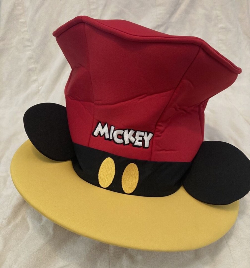 Vintage Walt Disney World Mickey Mouse Huge Adult Red & Yellow Mickey ...