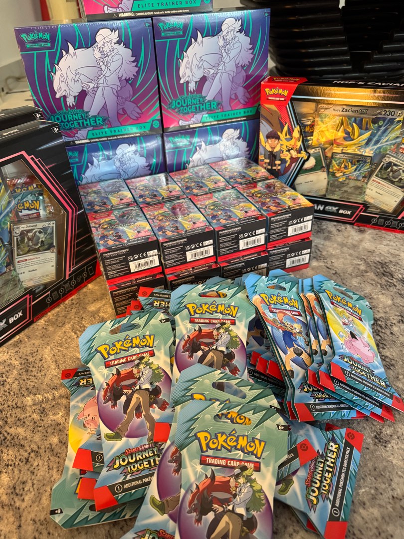 WTS Pokemon TCG Journey Together rm33, Hobbies & Toys, Toys & Games on ...