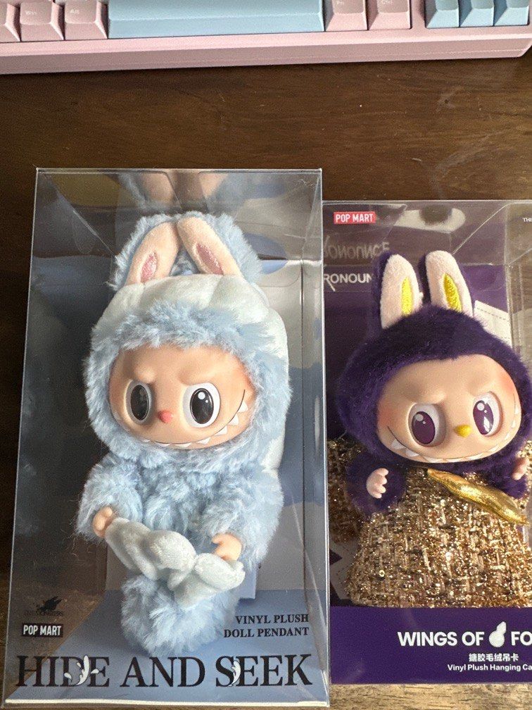 WTS POP MART POPMART LABUBU MERBUBU HIDE AND SEEK WINGS OF FORTUNE ...