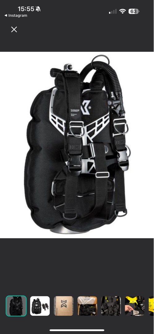 XDEEP GHOST L size Brand New BCD scuba diving, Sports Equipment, Sports ...