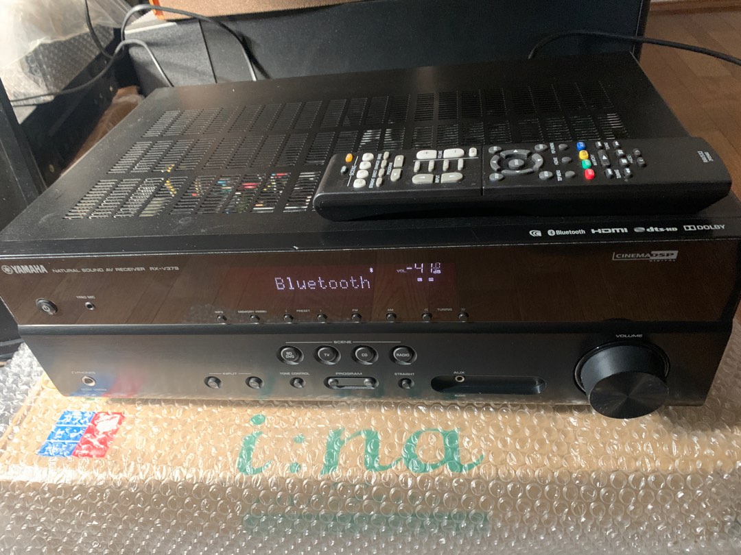 Yamaha RX-V379 AV Amplifier BT, Audio, Soundbars, Speakers & Amplifiers ...