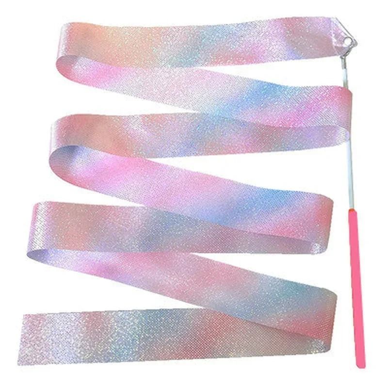 2M/4M Rhythmic Gymnastics Equipment Ballet Streamer Dance Ribbon ...