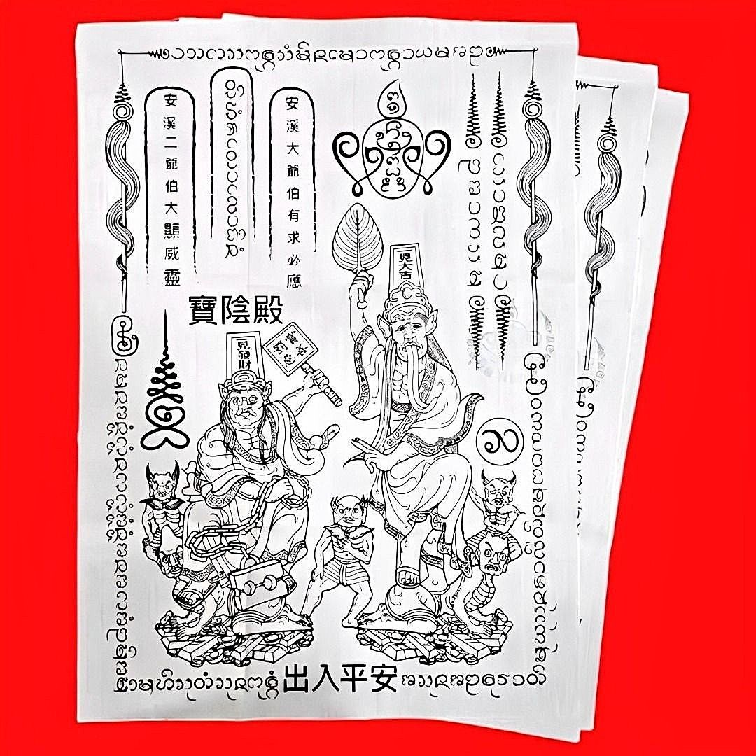 大二爷伯布符/Dua Dee Ya Pek Payant/Tua Di Ya Pek Pahyant/White Color, Ajahn ...