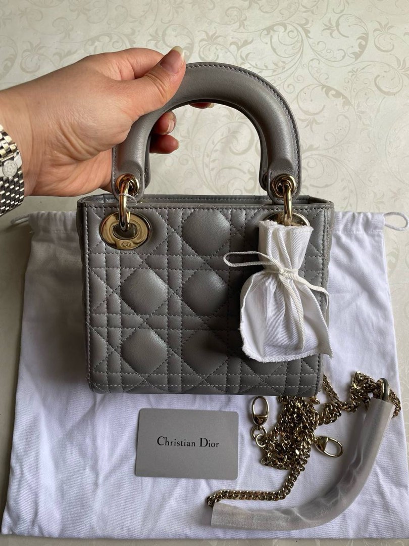 💯 Authentic Lady Dior Mini . 2022, Luxury, Bags & Wallets on Carousell