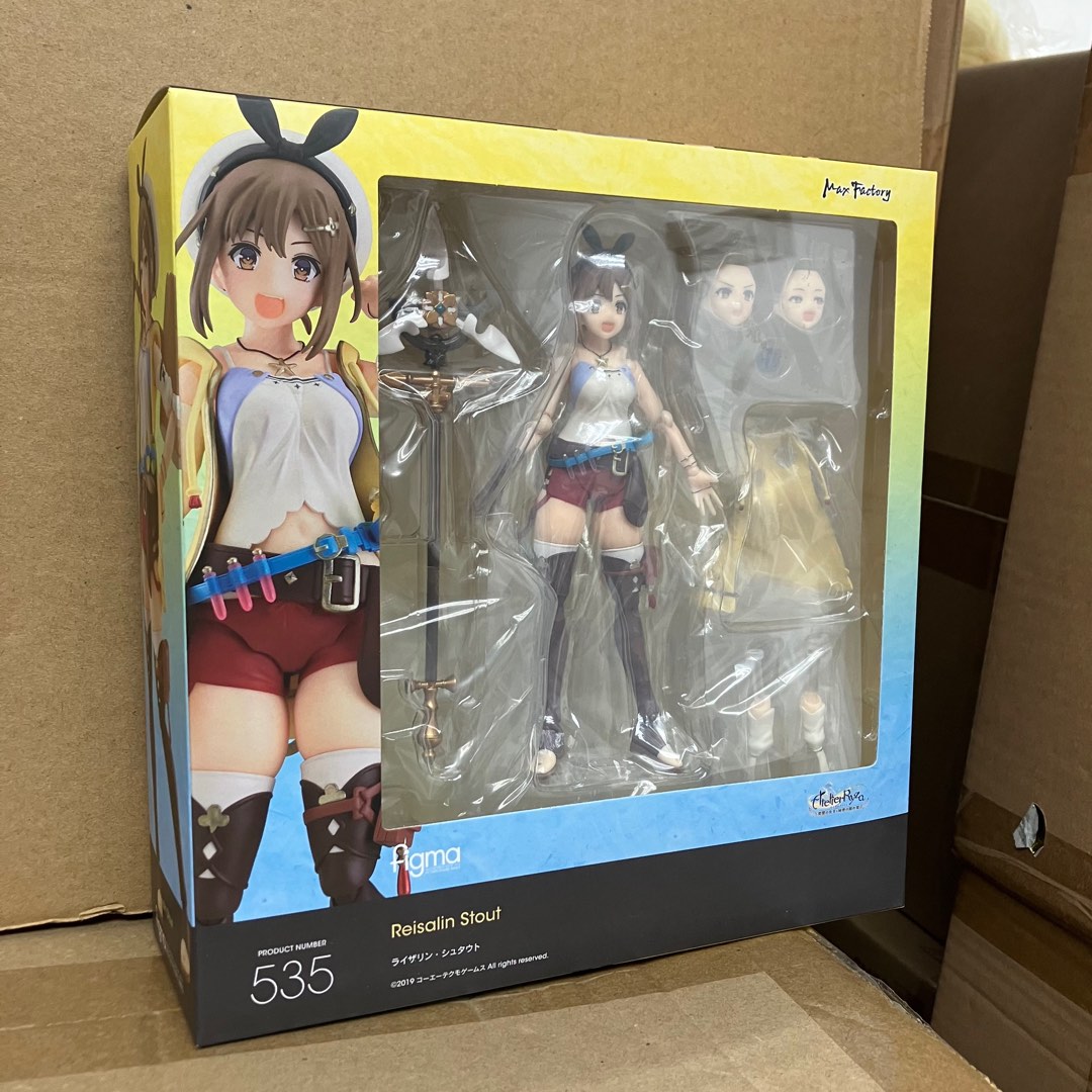 全新未開封 行版 Figma 535 Max Factory 萊莎的鍊金工房 Atelier Ryza 萊莎 琳·斯托特 Reisalin Stout, 興趣及遊戲, 玩具 & 遊戲類 ...