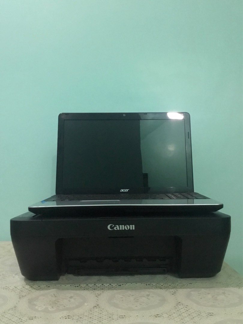 Acer Laptop & Canon PIXMA Printer ( READ DISCRIPTION), Computers & Tech ...
