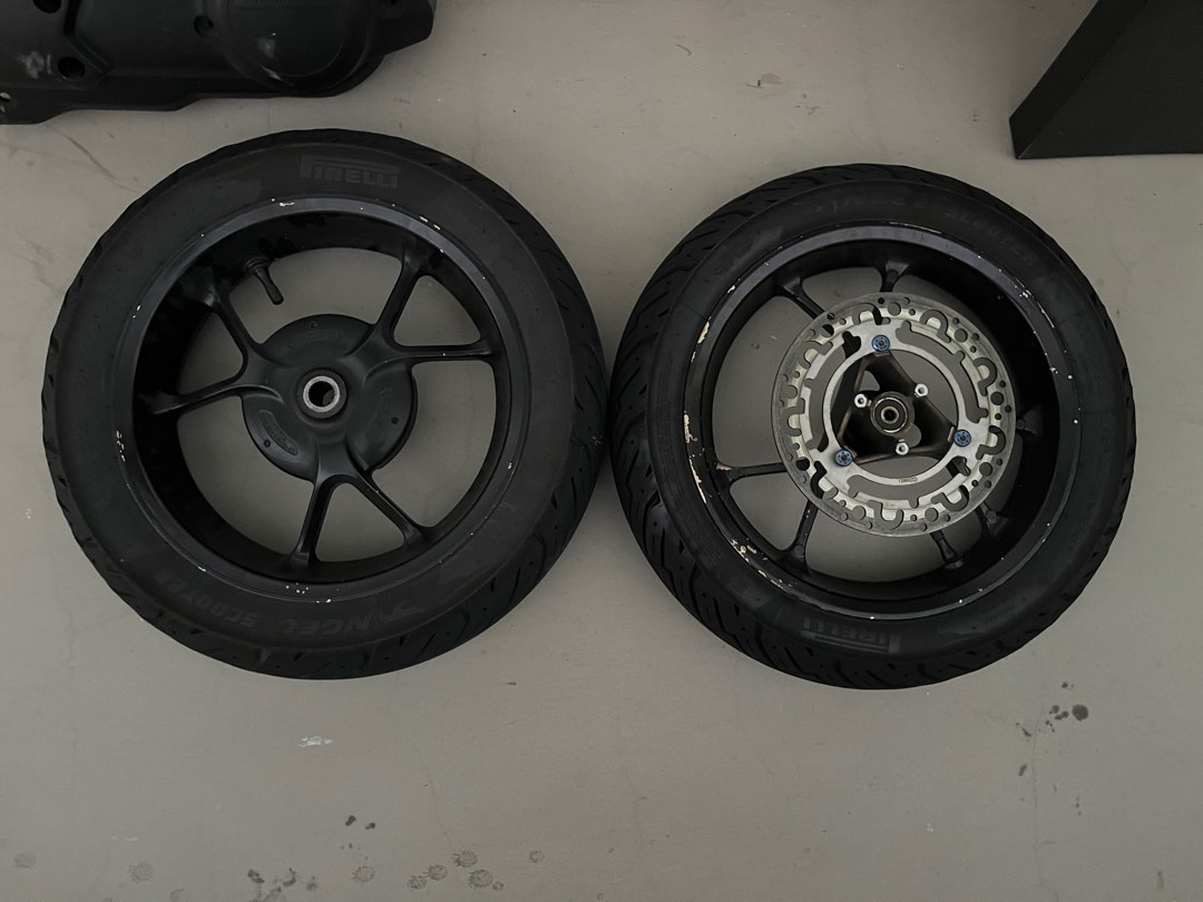 Aerox Rim Standard, Motorcycles, Motorcycle Accessories on Carousell